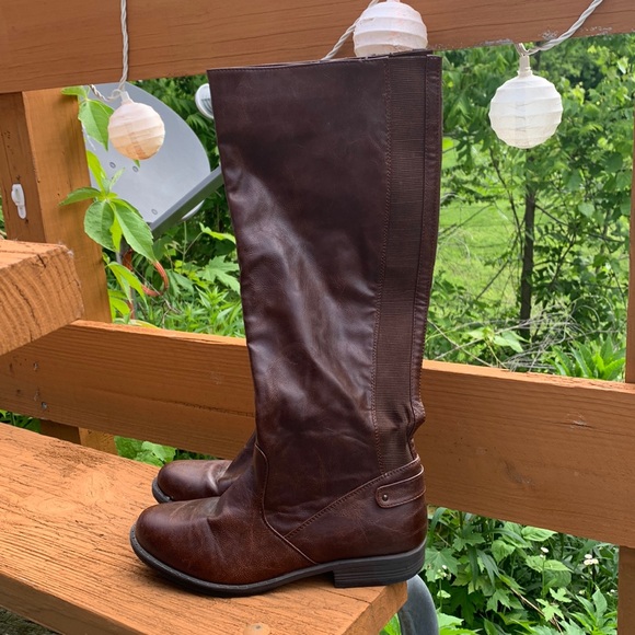 BAMBOO | Shoes | Bamboo Dark Brown Riding Boots | Poshmark